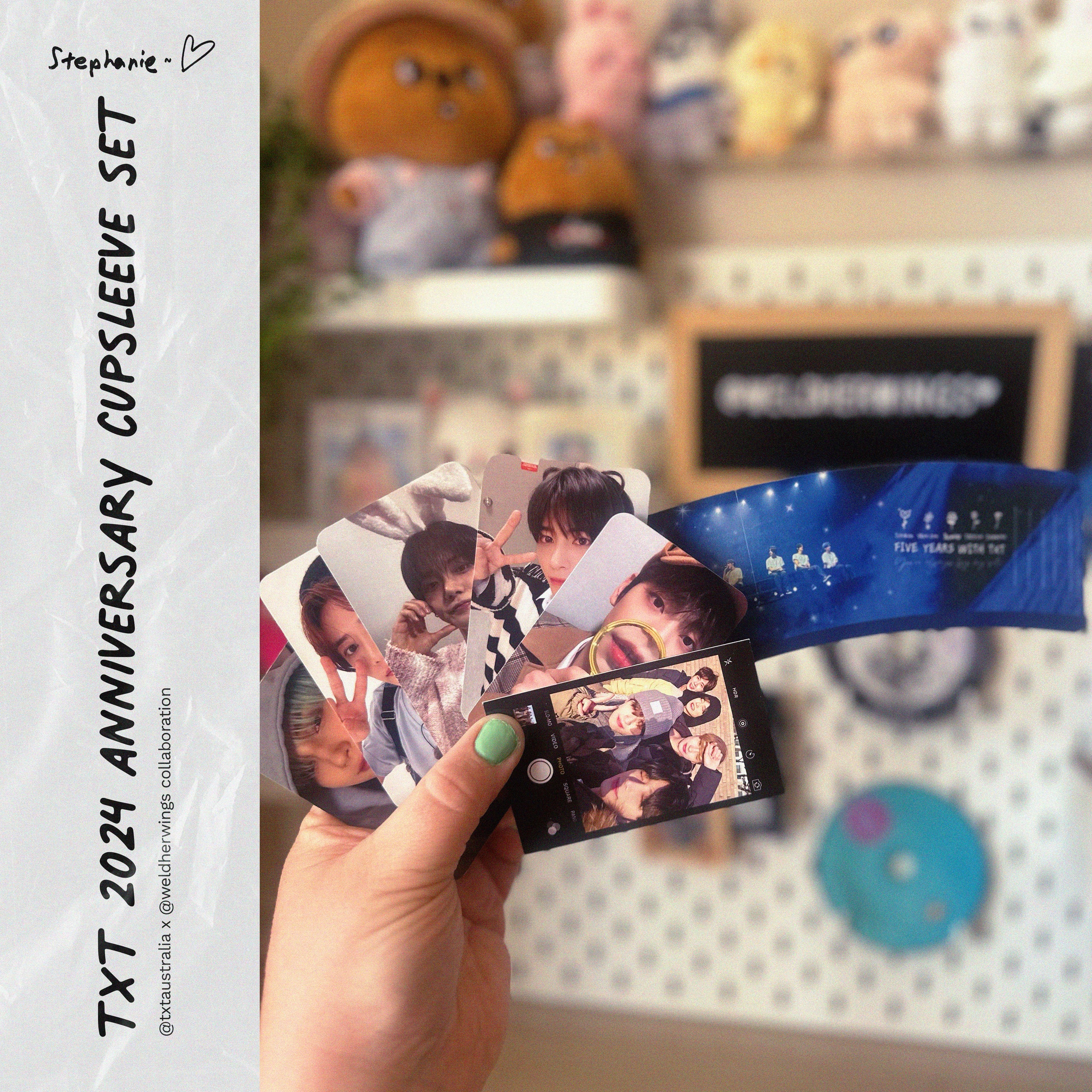 TXT | TXT Anniversary (2024) Cupsleeve set | weldherwings